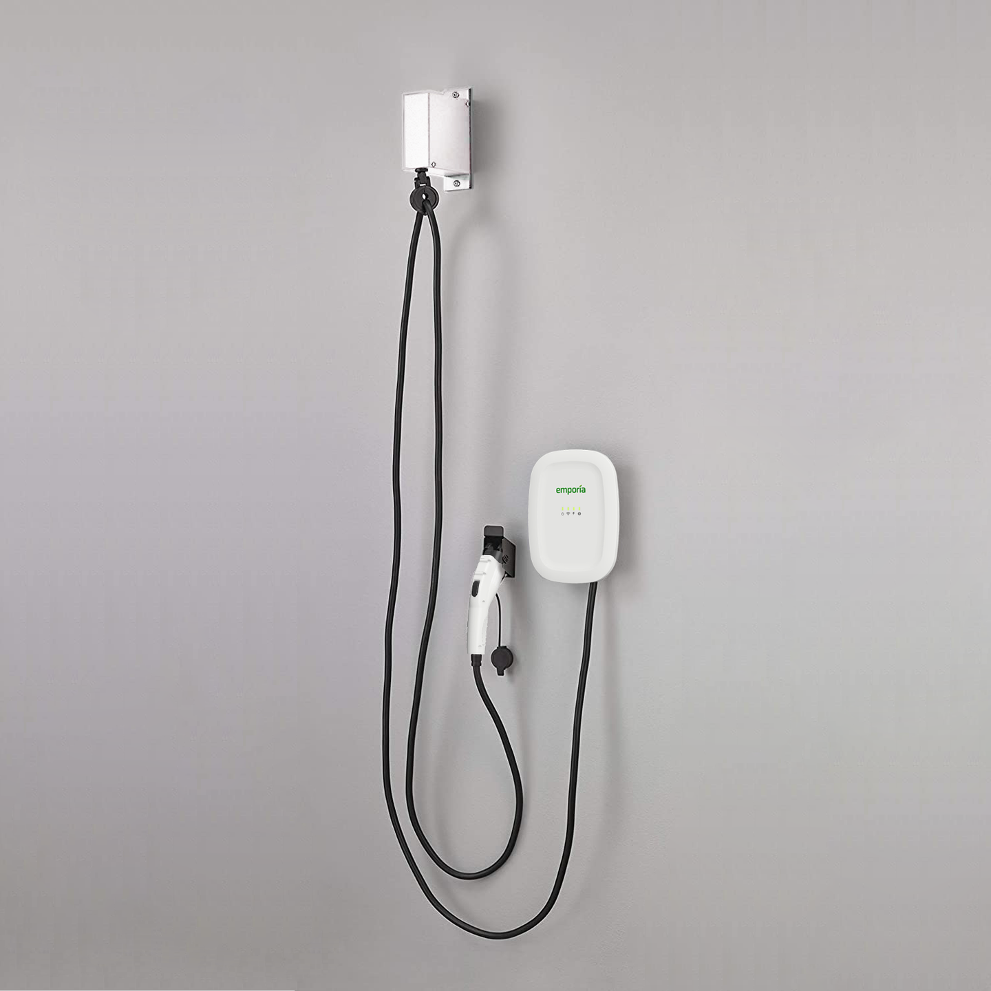 Indoor Wall-Mounted EV Charger Cable Retractor – Emporia Energy
